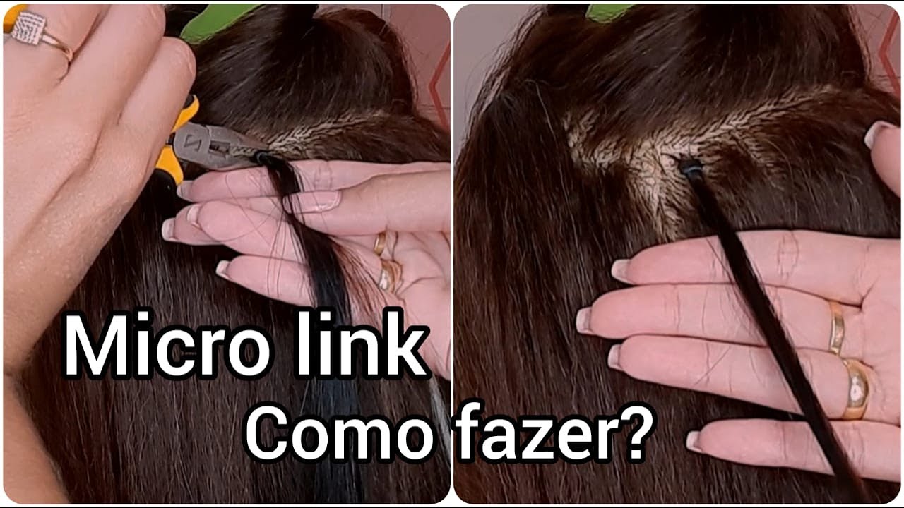MEGA HAIR-Micro link / como fazer? materiais necessários, Passo a passo ...