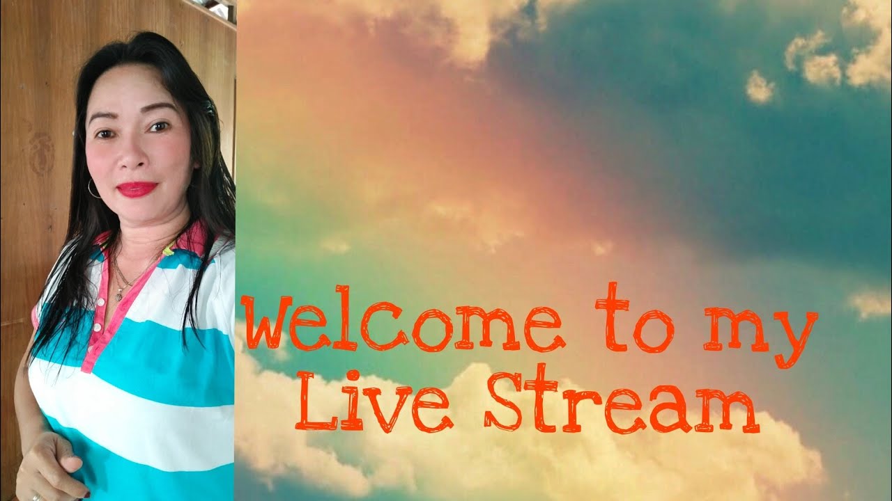 Welcome To My Live Stream - YouTube
