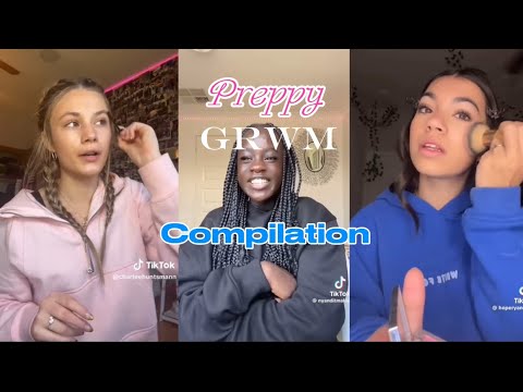 Preppy grwm compilation #1 @advicewhailss - YouTube