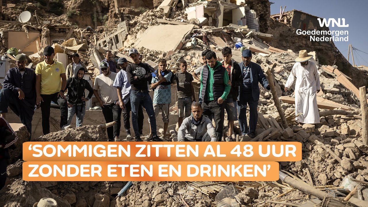 Jaouad Najih is naar Marokko gevlogen om hulp te bieden: '48 uur geen ...