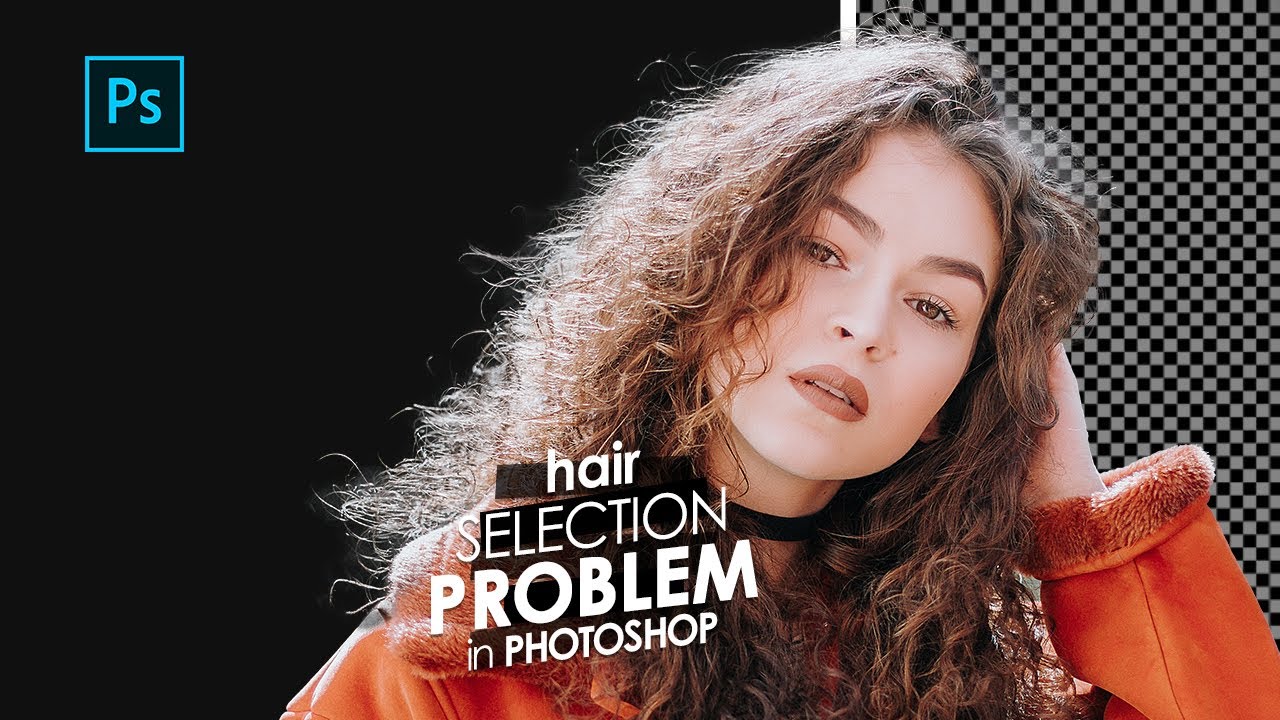 4 Simple Steps to get the perfect Hair Selection in Photoshop FAST and ...