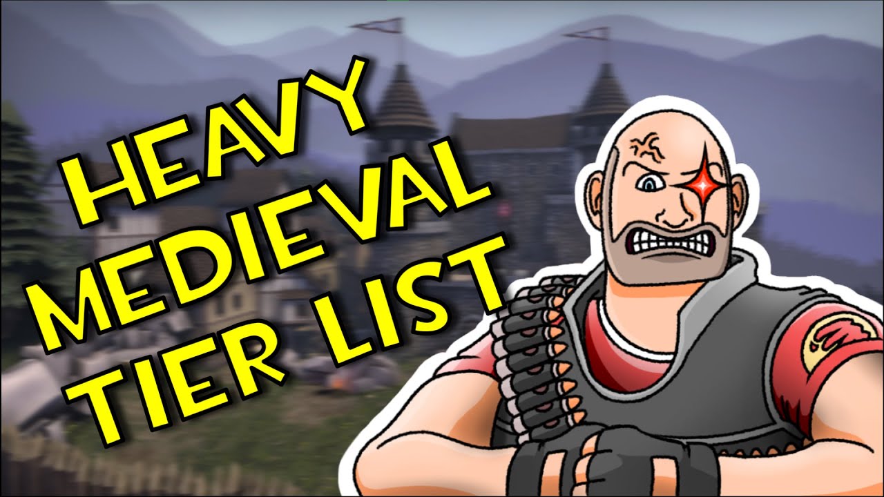 TF2 Heavy Medieval Mode Tier List - YouTube