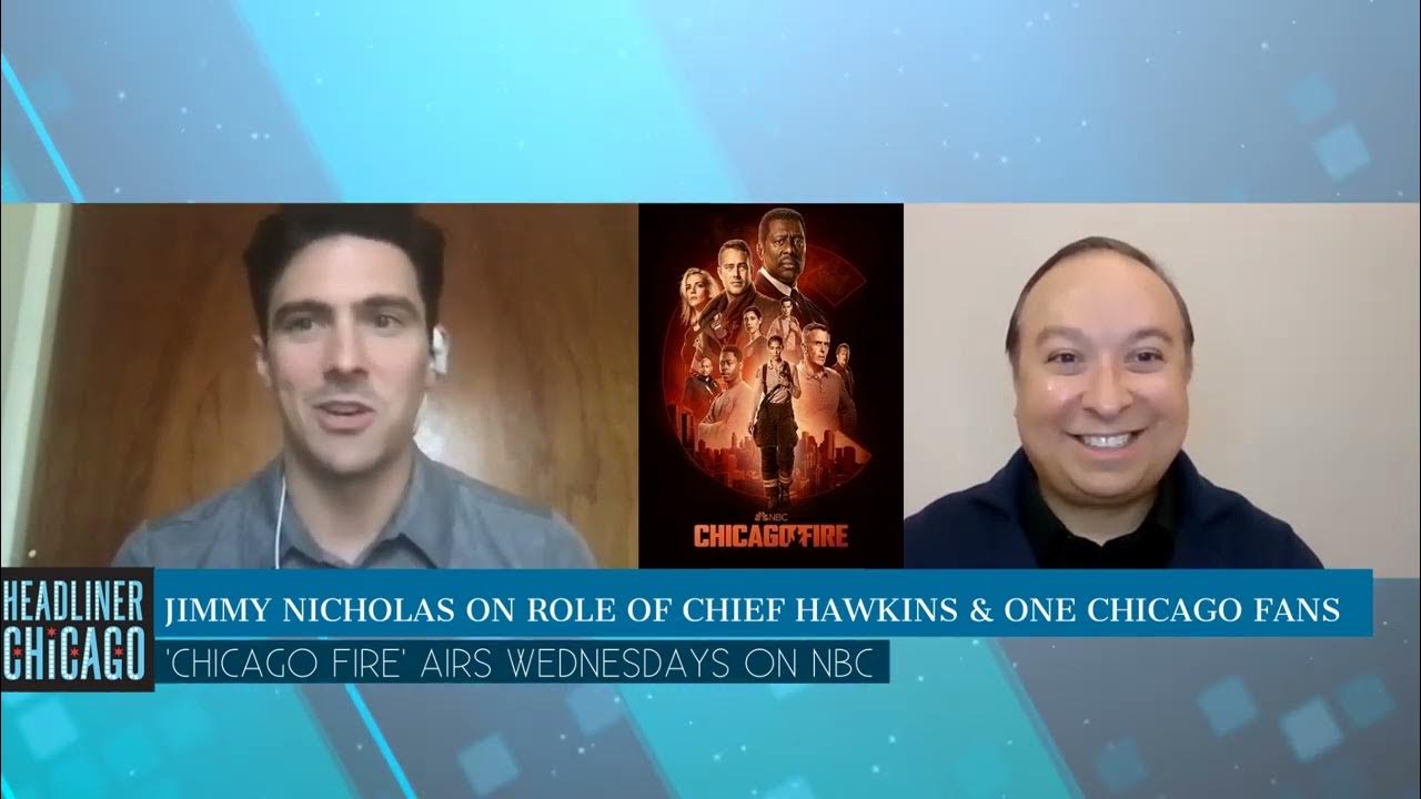Jimmy Nicholas interview on role of Chief Hawkins & his time on "Chicago Fire' #nbcchicagofire ...