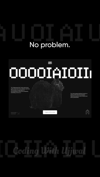 🔥 SMOOTH SCROLL 3D Animated Website Design | CSS & JavaScript Magic! - YouTube