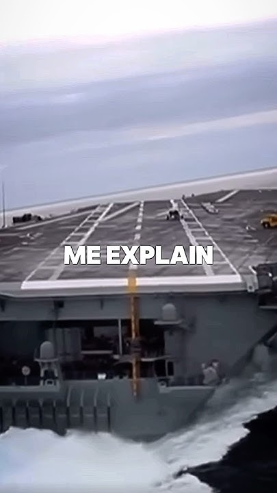 Why are aircraft carriers so hard to sink - YouTube