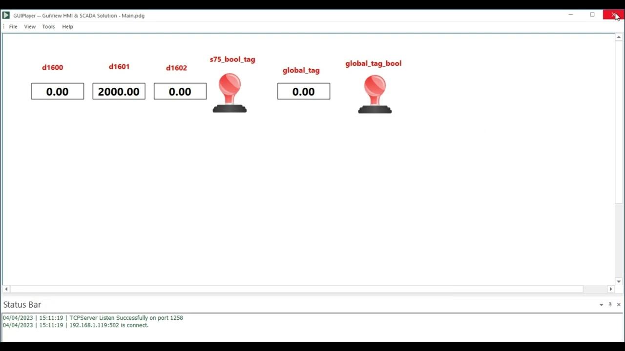 Tutorial : How to use recipe manager in GUI-Builder HMI/SCADA System ...