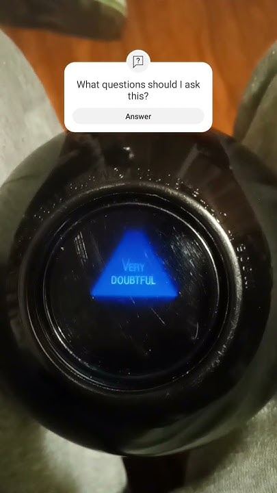 magic 8 ball - YouTube