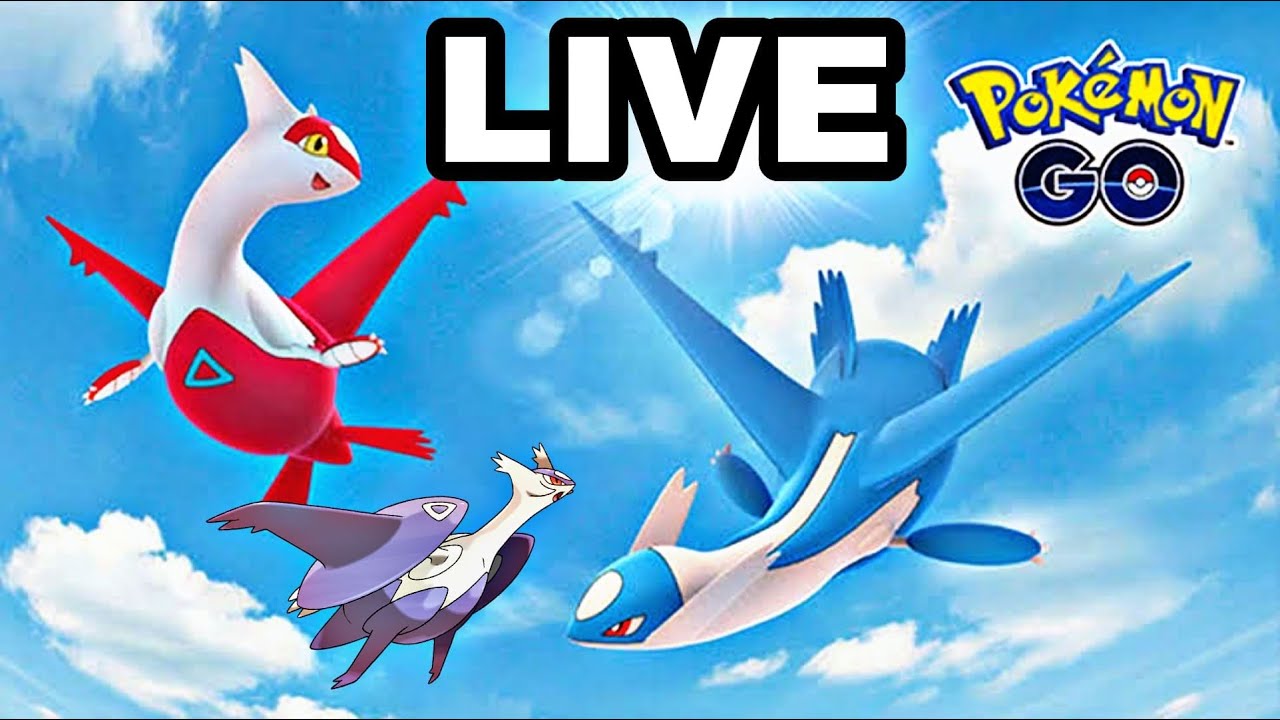 MEGA LATIAS Live Raid | MEGA LATIOS Live Raid invite | Pokemon Go Live🔴 ...