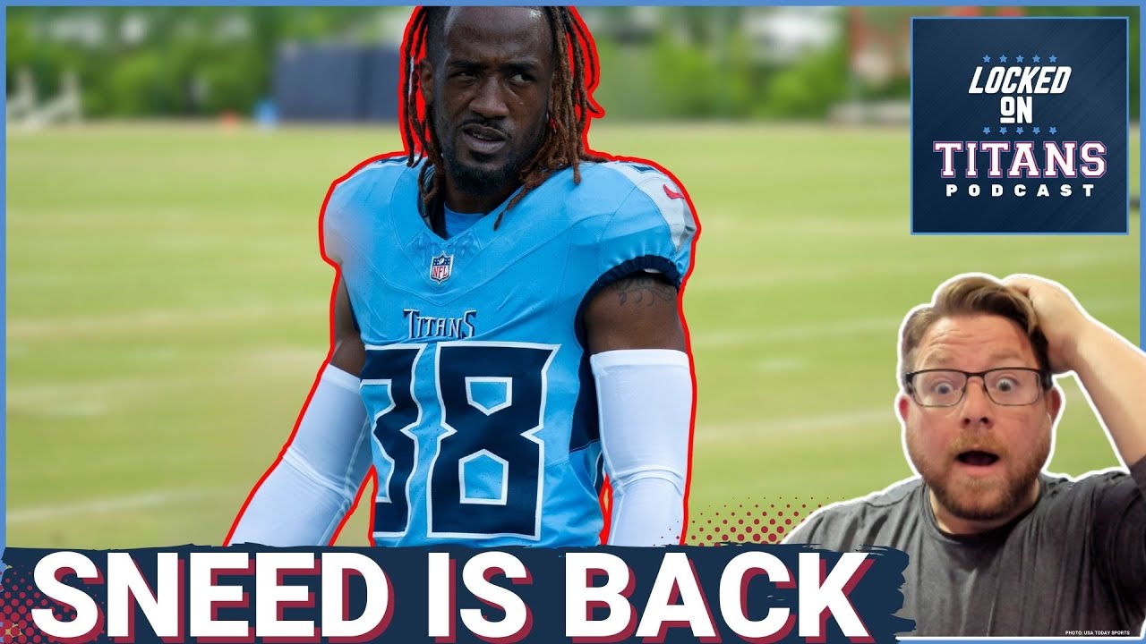 L'Jarius Sneed is BACK at Tennessee Titans Camp, Cam Ward COOKS Defense & Van Jefferson Trade ...