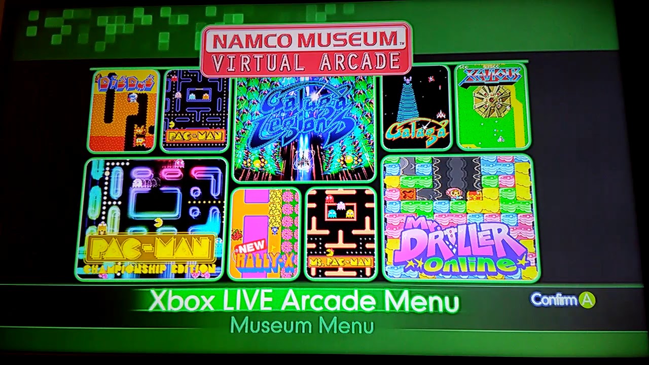 Namco museum - YouTube