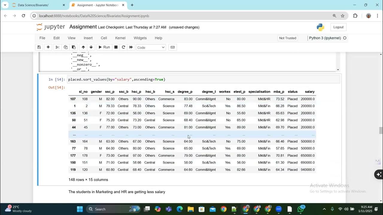 Datascience assignment video - YouTube