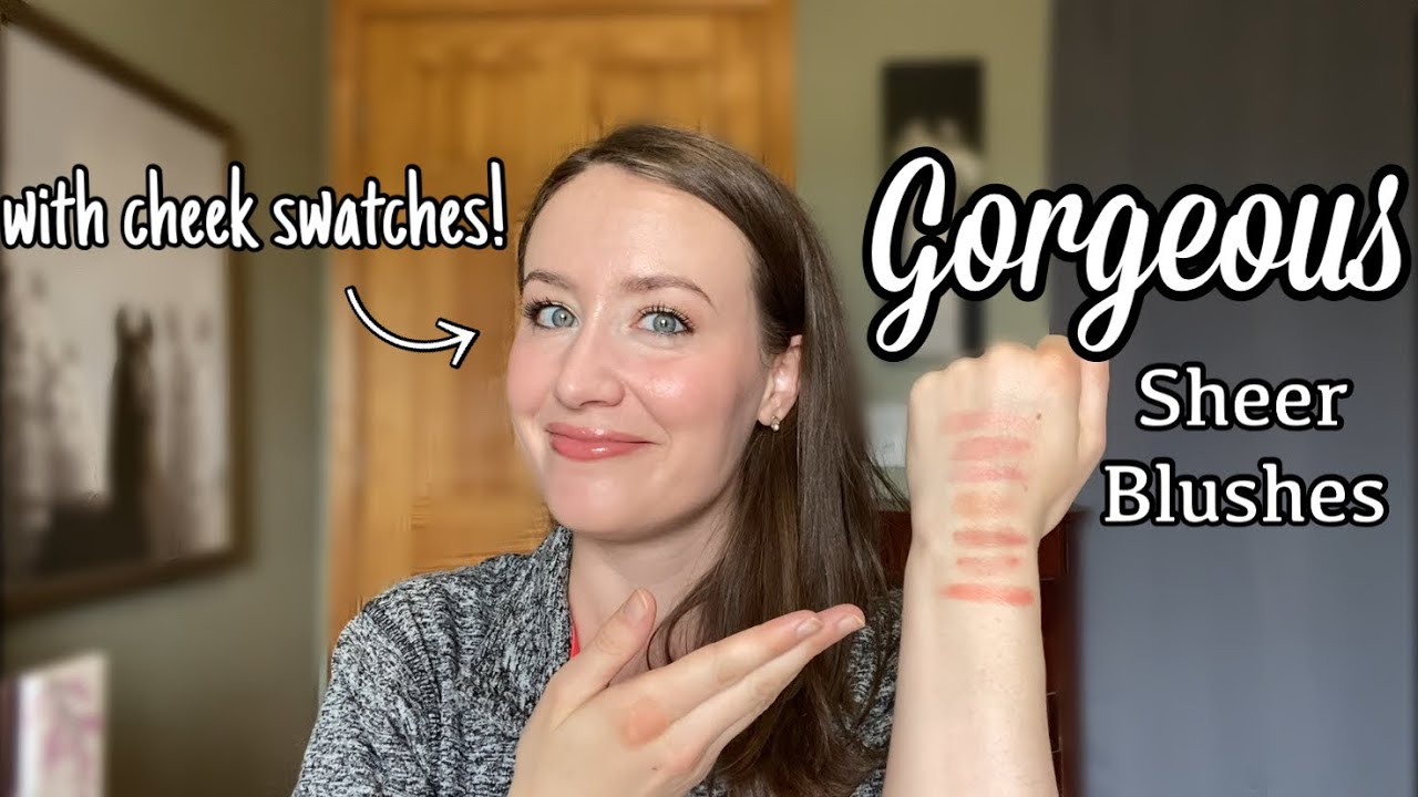 7 Beautiful Sheer Blushes - YouTube