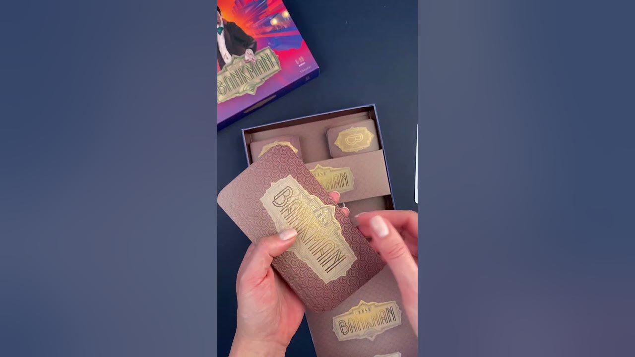 А что это там такое в стильной коробочке? #настольнаяигра #bankman_game ...