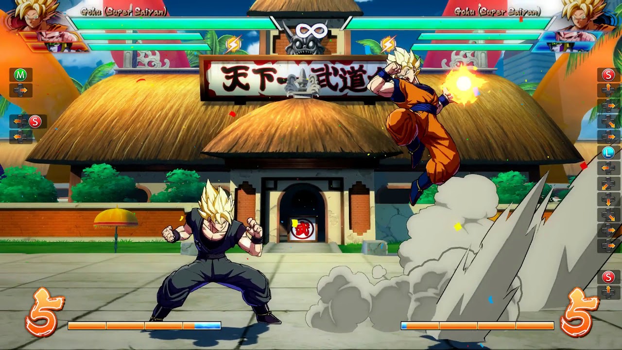 [DBFZ] Trip Guard/Unblockable Landing Animation - YouTube