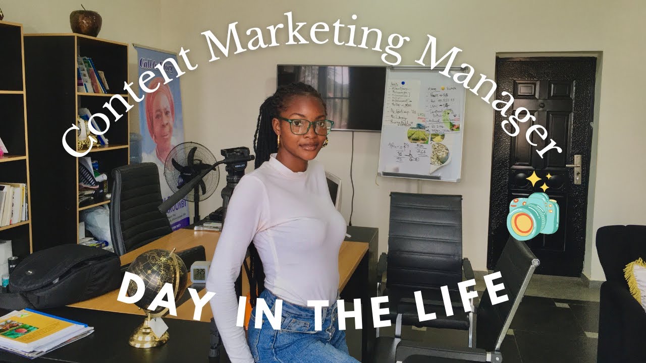 Day in the life of a content marketing manager | How I film content ...