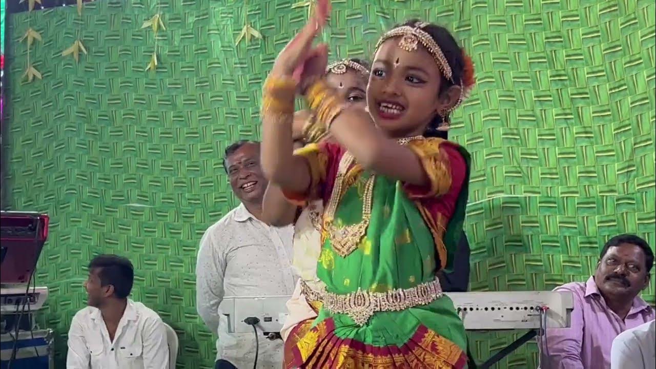Kavya Veeramreddy's First Kuchipudi Dance Performance. - YouTube