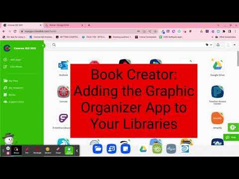 Book Creator Adding the Graphic Organizer App to Book Creator - YouTube