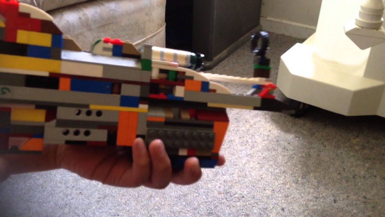 Building the Lego ray gun mark 2 - YouTube