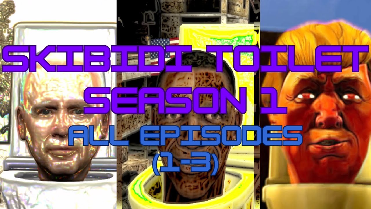 Skibidi Toilet America Season 1 All Episodes | Cartoonize AI - YouTube