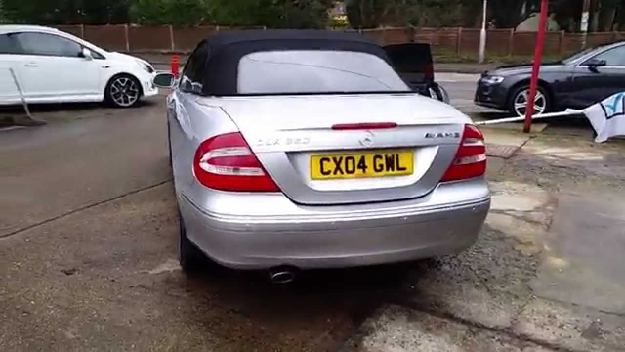 2004 Mercedes CLK 320 Convertible AMG - YouTube