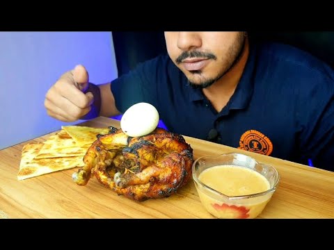 Eating whole Grill Chicken ( Koyes ASMR )
