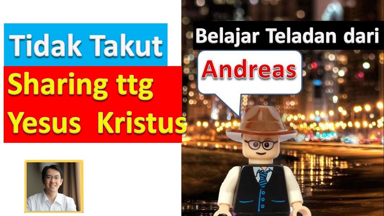 Sharing tentang Yesus | Tokoh Alkitab Andreas | #kenalalkitab - YouTube