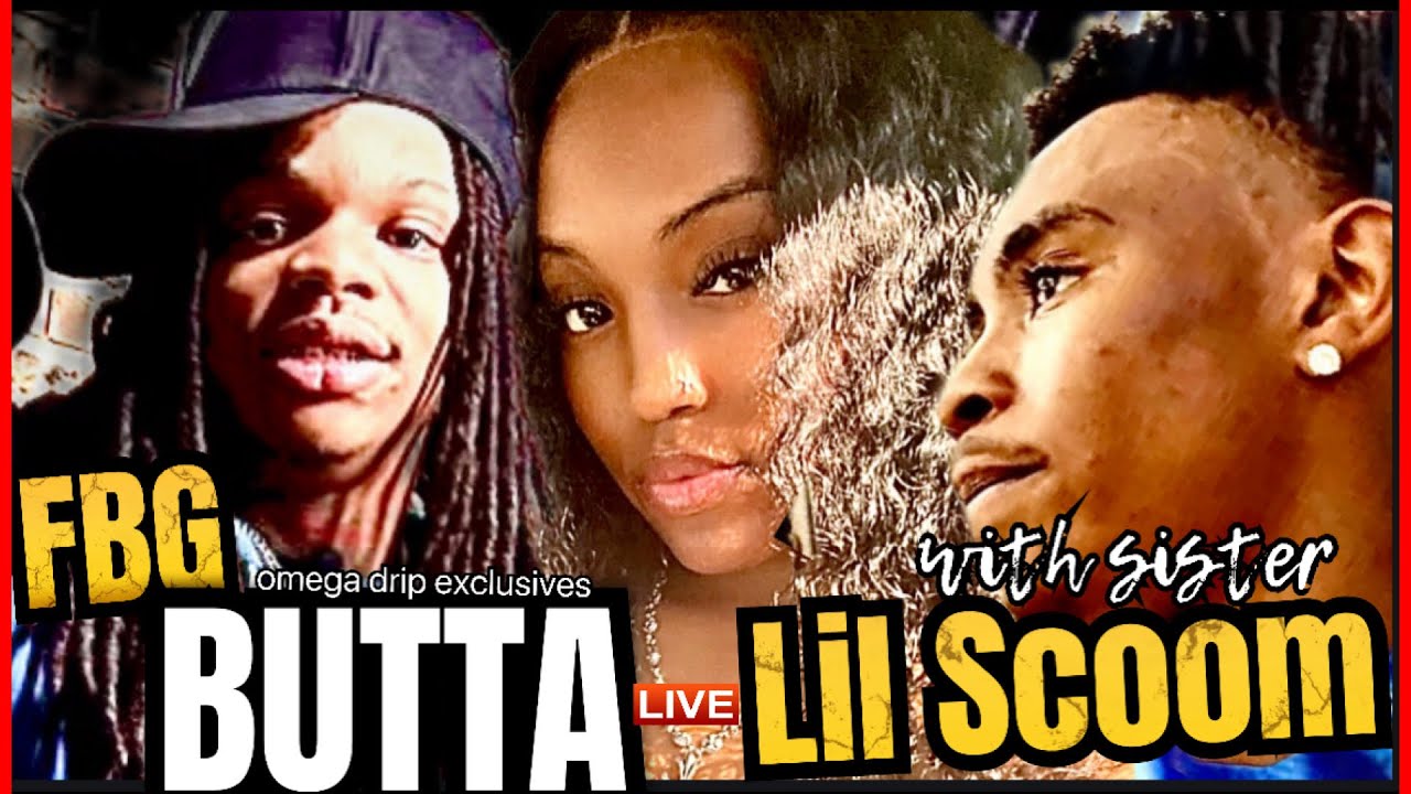 FBG Butta Goes live with Lil Scoom 89 sister from jail 😲 #fbgbutta - YouTube