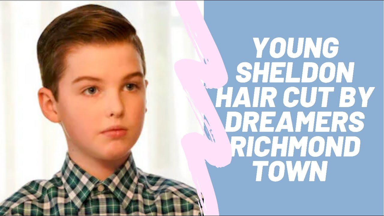 Young Sheldon Haircut 💇‍♂️ | Dreamers Hair Saloon Promotions - YouTube