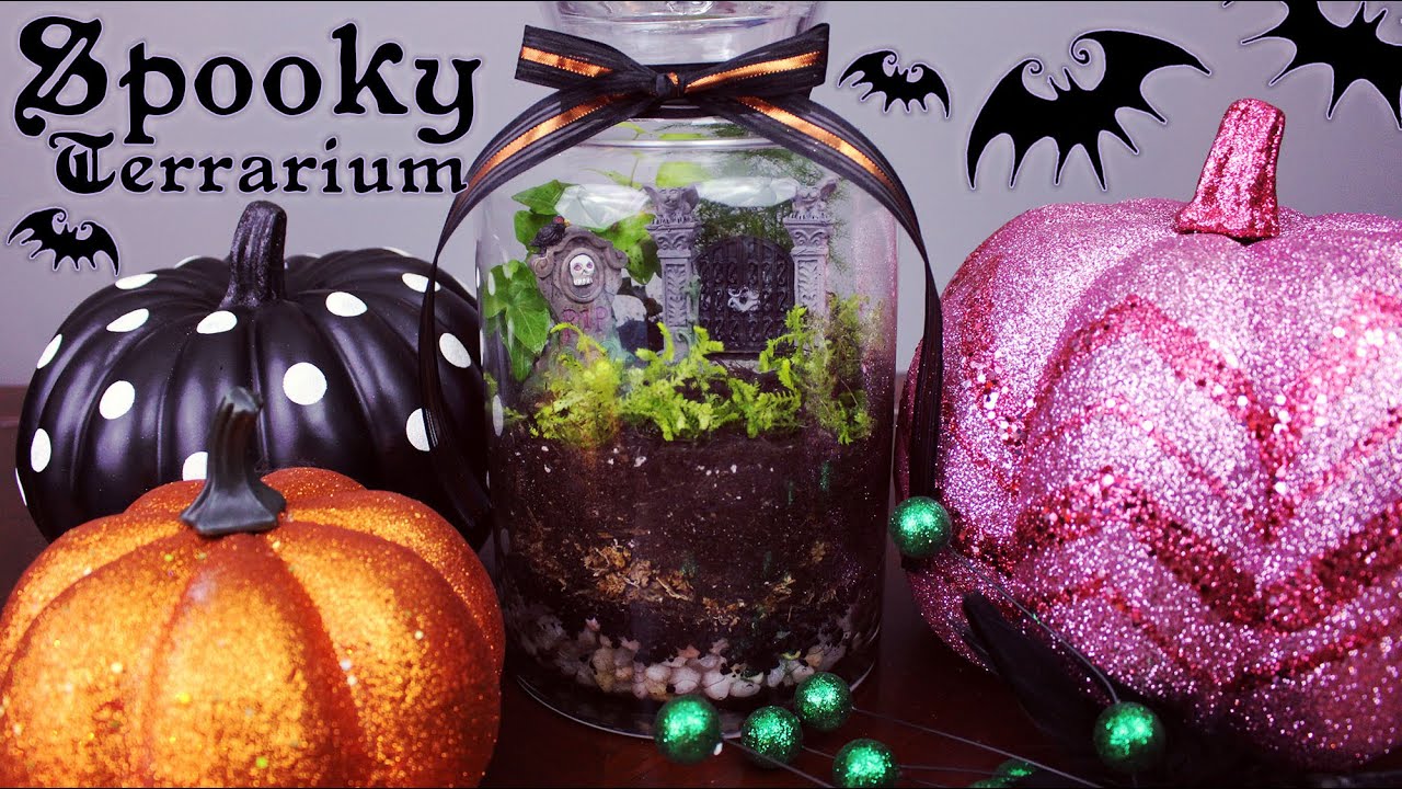 Halloween Jars To Make Terrarium