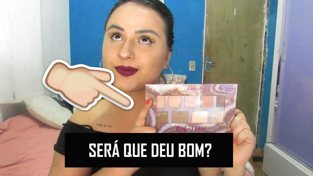 Que tiro foi esse? Paleta Perfect Me - Gisiele Pimel - YouTube
