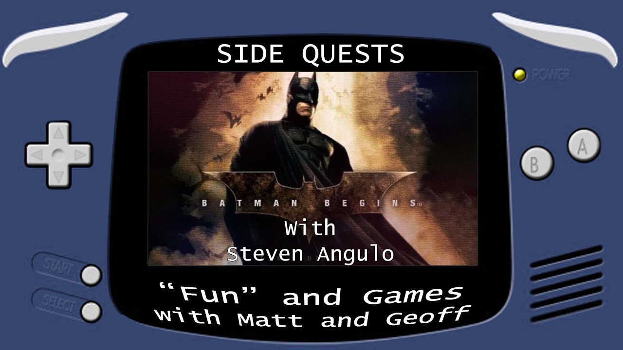 Side Quests: Batman Begins with Steven Angulo - YouTube