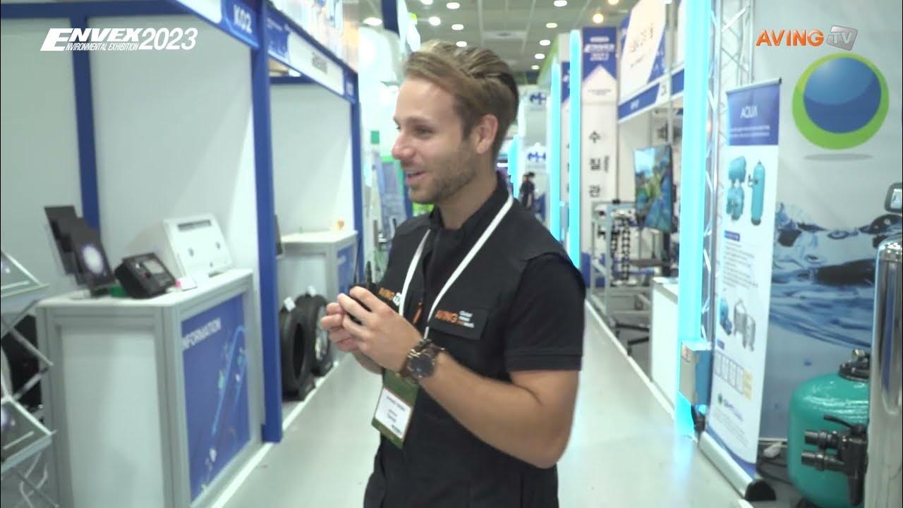 피씨엘, ENVEX 2023서 현장형 신속진단 장비 공개... “이동성과 사용 편리성 장점” - YouTube