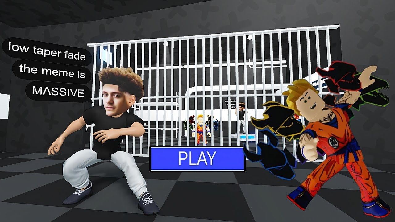 ROBLOX LOW TAPER FADE PRISON RUN! (OBBY)#roblox #scaryobby # ...