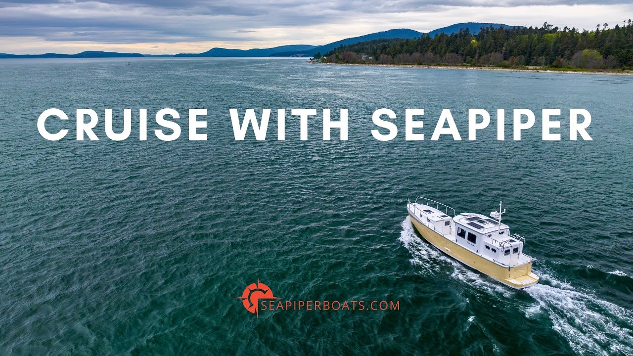 SeaPiper 37 | 1,000+ NM Range, Fully Trailerable Trawler - YouTube