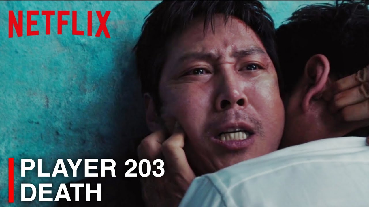 Player 203 D*ath Scene in Squid Game season 3 #squidgame3 #squidgame - YouTube