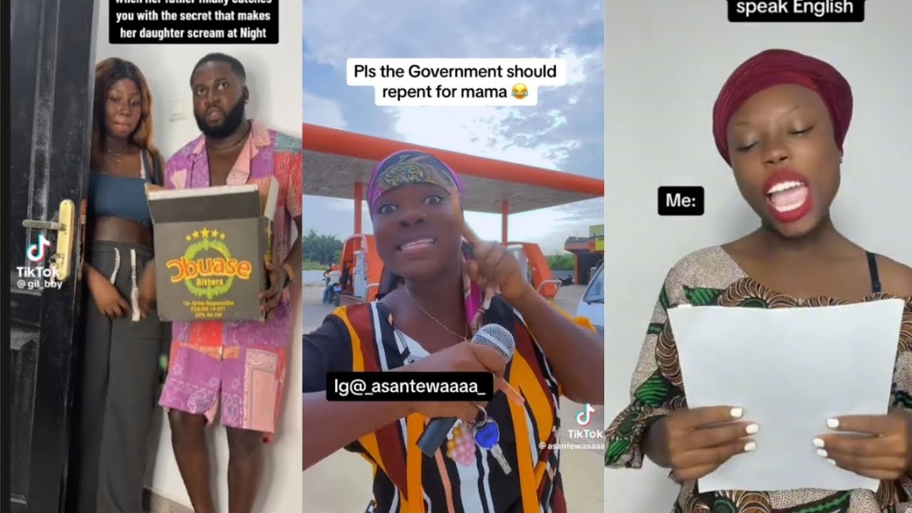 Funny Ghanaian TikTok Videos compilation 😂😁👀 || Ghana Entertainment ...