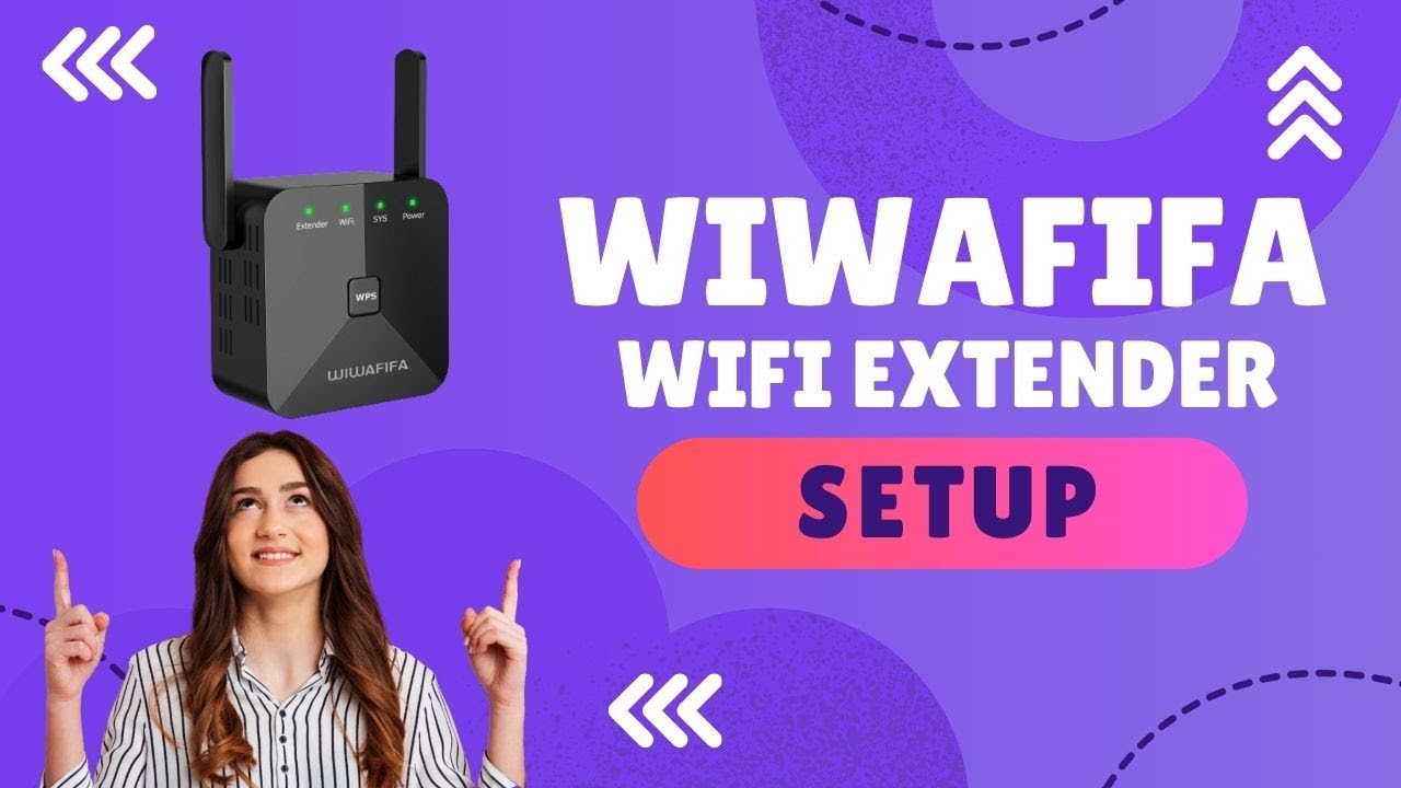 Wiwafifa WiFi Extender Setup - YouTube