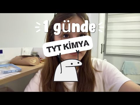 1 Günde TYT Kimya +13,5 | Linçlere inat bir daha 😄 #yks27 