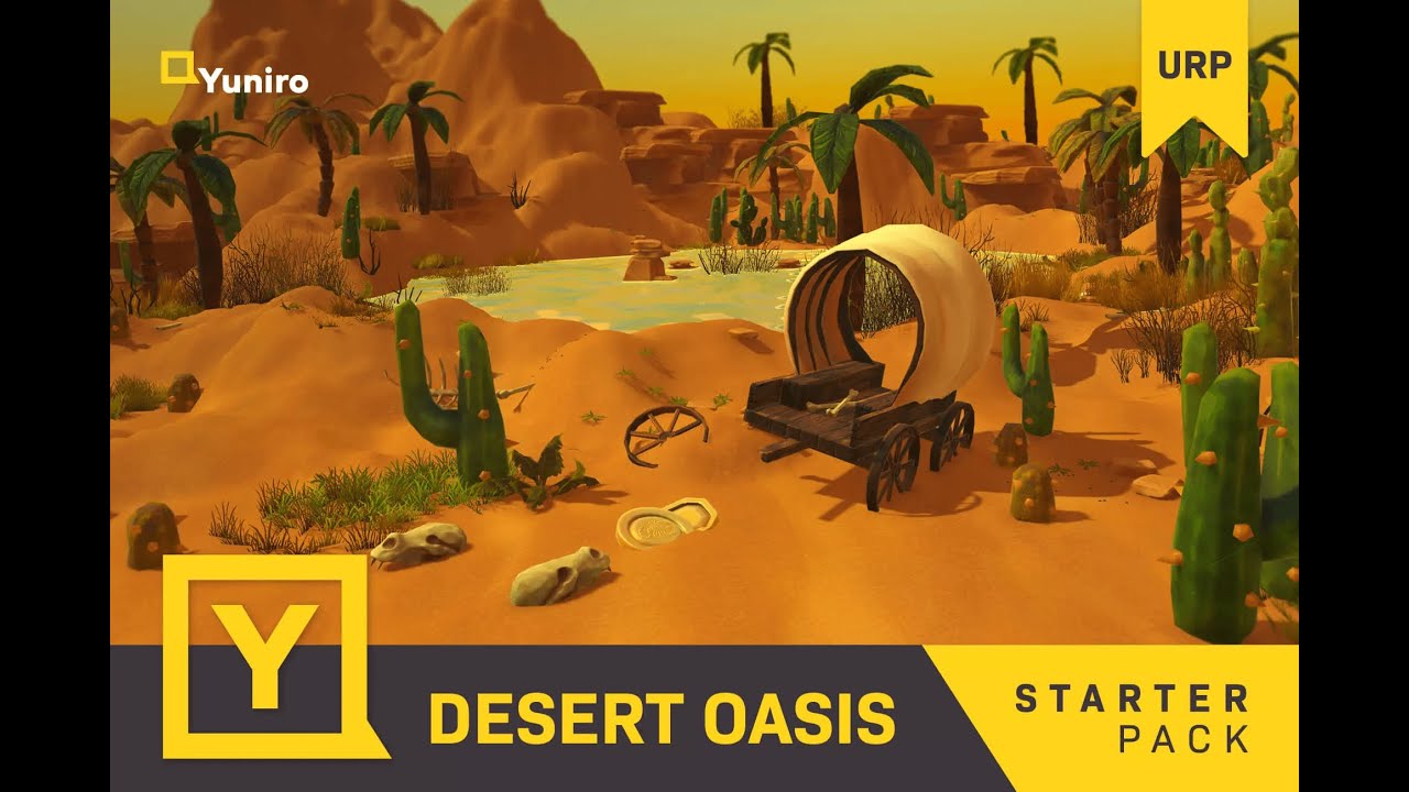Desert Oasis Starter Pack - Game Asset For Unity and Unreal Engine - # ...