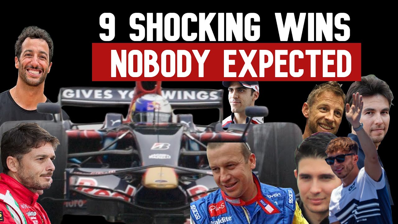 9 wins nobody expected | F1 list - YouTube