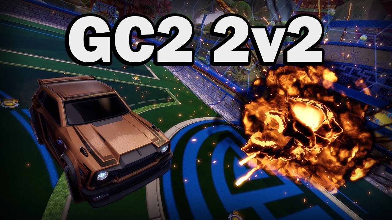 Team Plays to Make an Epic Comeback in GC2 2v2 | Rocket League - YouTube
