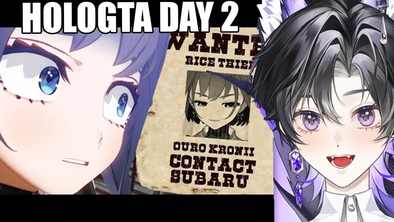 HoloGTA - Compilation : Day 2 | HoloGTA Reaction - YouTube