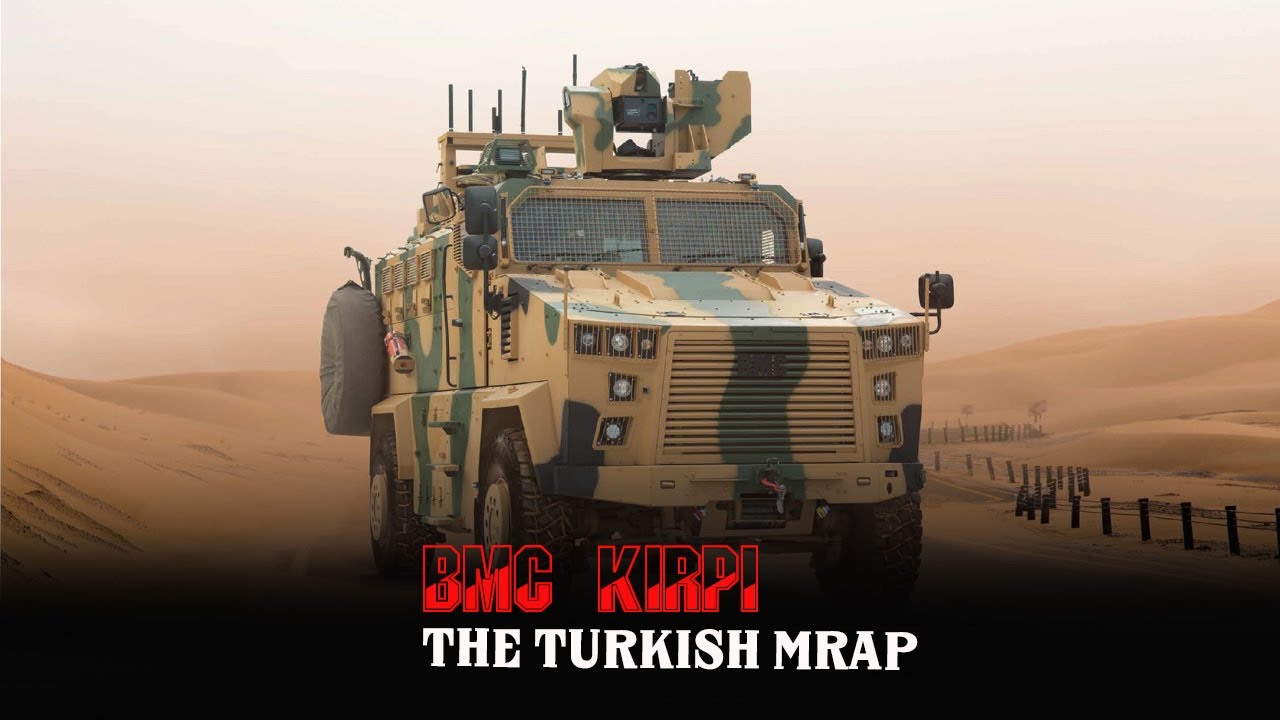 BMC Kirpi - The Turkish Mine-Resistant Ambush Protected vehicle - YouTube