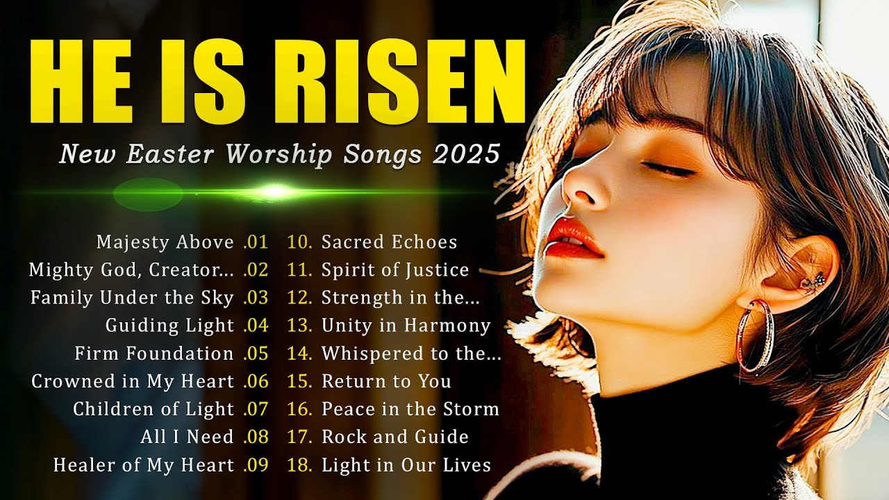He is Risen ️ Instrumental Easter Hymns | Peaceful Worship Music for ...