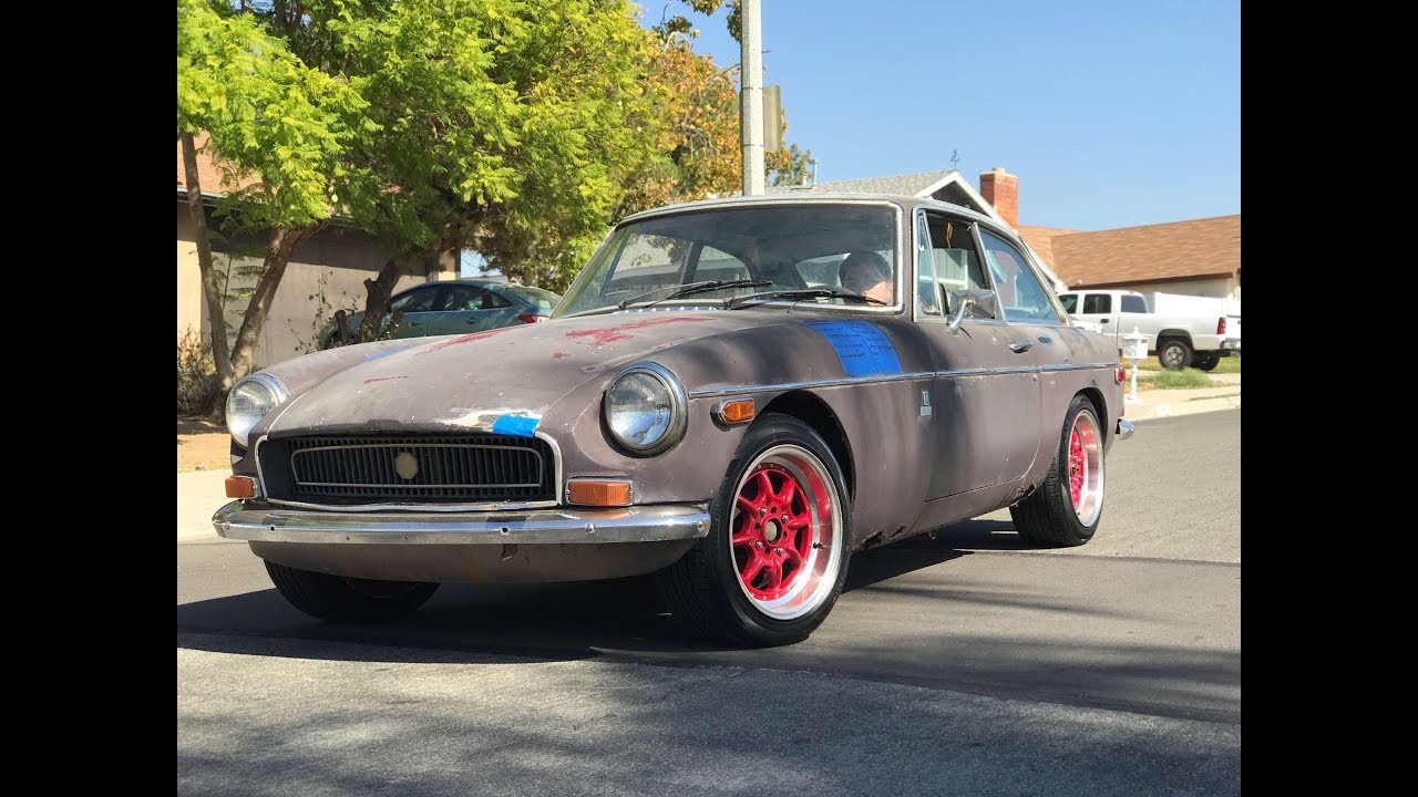 Update on my 1972 Mgb Gt!!!MGB GT Wheels - YouTube