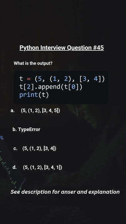 Python Tuples Are Lying! 😳 Append to a ‘Immutable’ Tuple? #learnpython ...