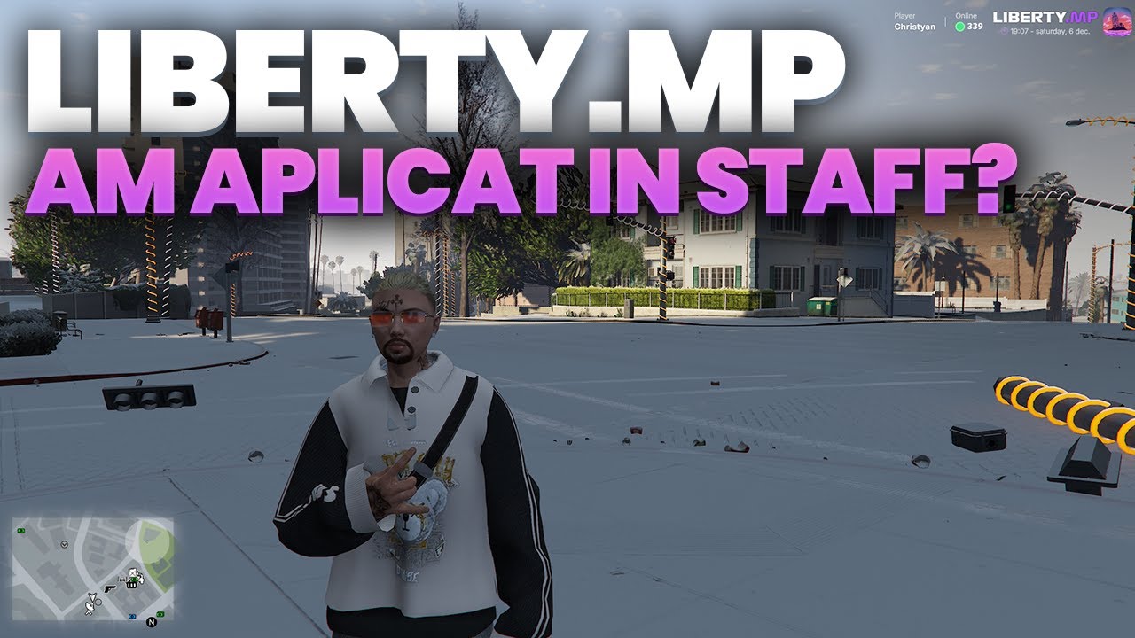 AM APLICAT ÎN STAFF PE LIBERTY.MP? - YouTube