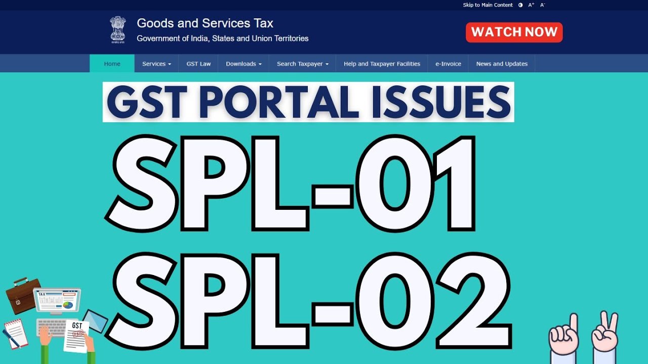 GST Portal Issues: SPL-01, DRC-03 & Appeals | Amnesty Schemes & RCM ...
