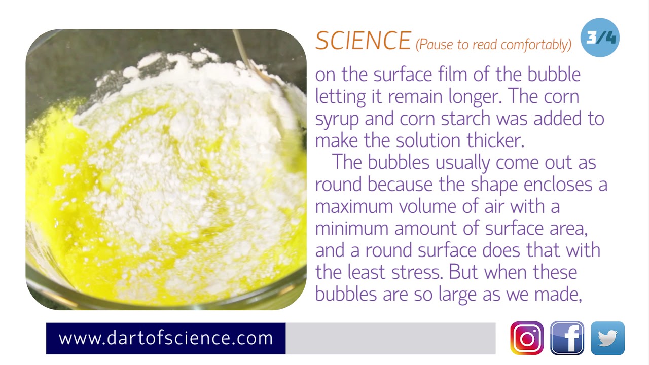 Science Behind our Giant Bubbles video - YouTube