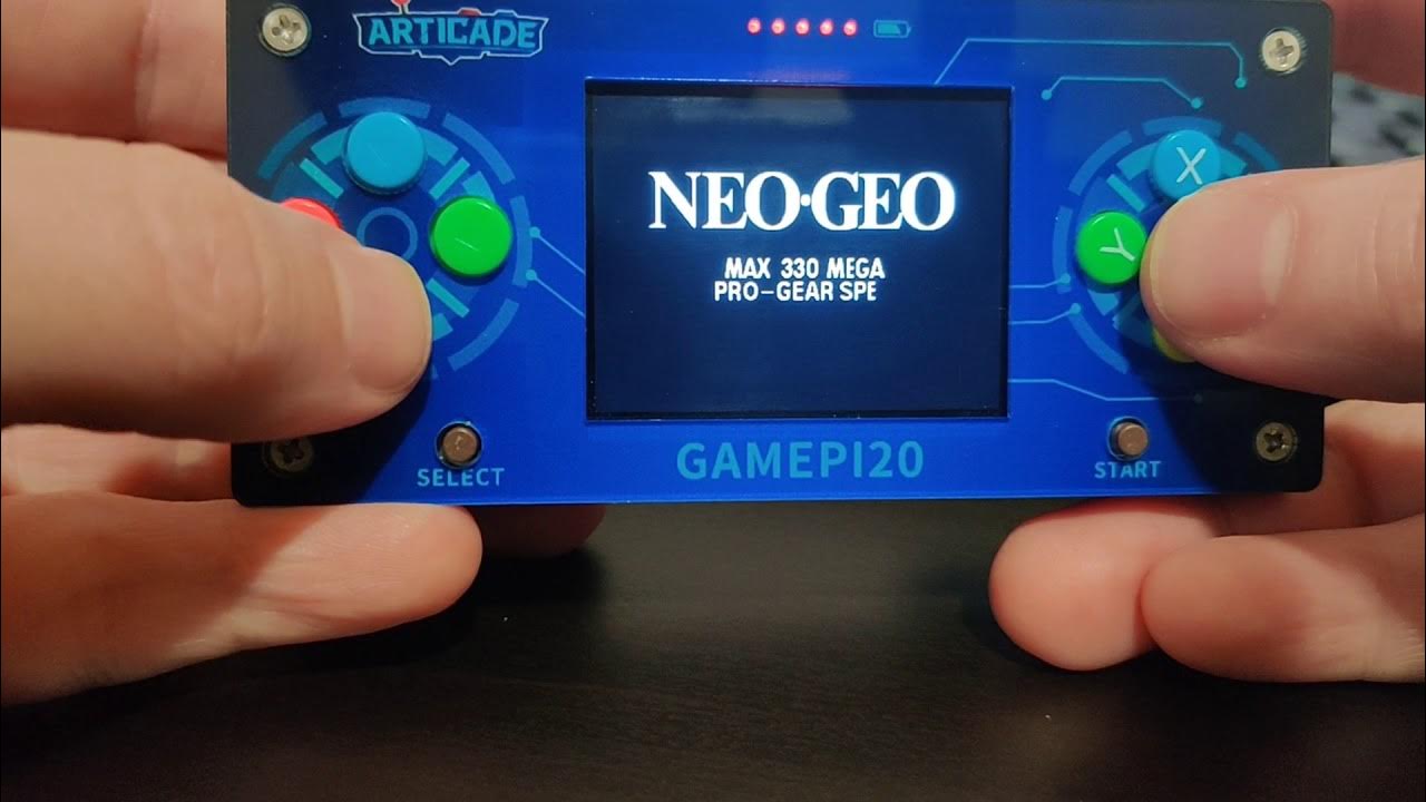 Retropie on Raspberry Pi Zero W with GAMEPI20 case - YouTube